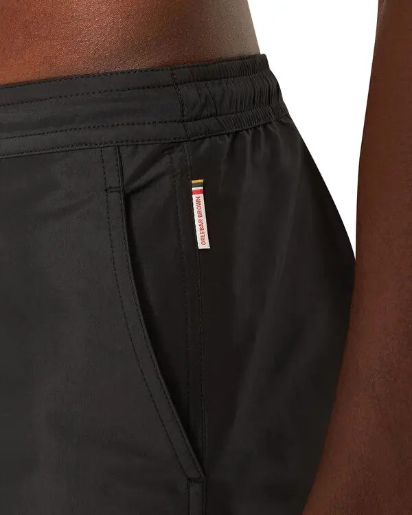 Orlebar Brown Bulldog Tailored Fit Swim Trunks - Black
