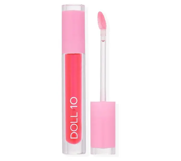 DOLL 10 Perfect Pout Plumping Lip Oil With Arni Ca And Peptides - One-color