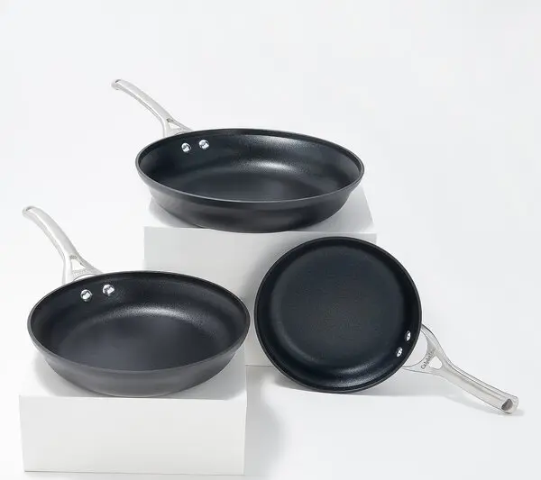 CALPHALON As Is Contemporary Nonstick 8,1012 Fry Pan Set