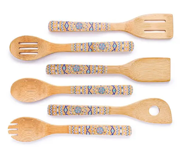 BERGHOFF 12pc Bamboo Entertaining Set