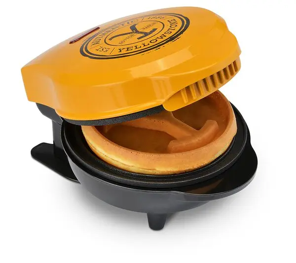 SELECT BRANDS Yellowstone Mini 4' Waffle Maker