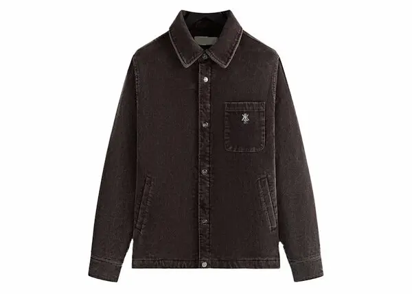 Kith Washed Corduroy Brixton Puffed Shirt Jacket - Incognito