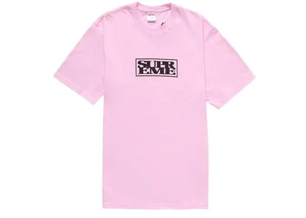 Supreme Connect Tee Shirt - Light Pink
