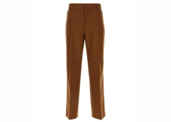 Burberry Tailored Straight-leg Trousers - Brown