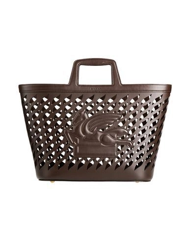 Etro Cutout Leather Shopper Bag
