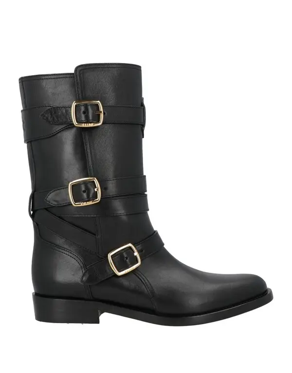 Celine Ankle Boots In Calfskin