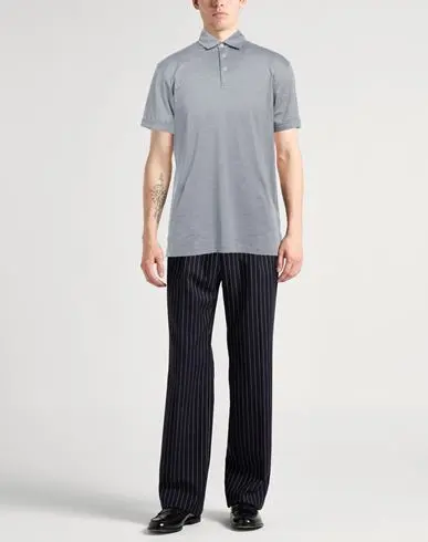 HACKETT Polo Shirt Size Lyocell, Cotton, Elastane - Blue