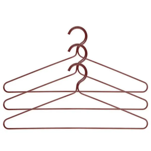 HAY Colour Hangers Set Of 3 - Maroon Red