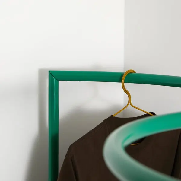 HAY S-shape Clothing Rack - Jungle Green