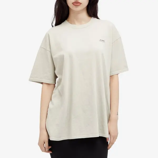 Joah Brown Oversized Logo Crew T-shirt