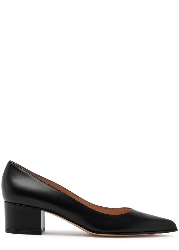 GIANVITO ROSSI Piper 45 Leather Pumps