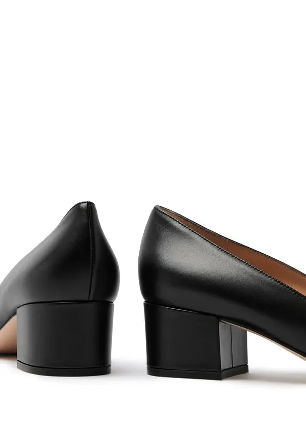 GIANVITO ROSSI Piper 45 Leather Pumps