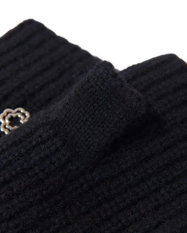 Maje Wool And Cashmere Fingerless Gloves