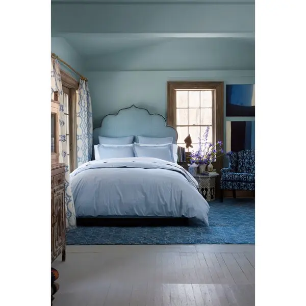 JOHN ROBSHAW Cinde Print Cotton Duvet Cover - Cinde Navy