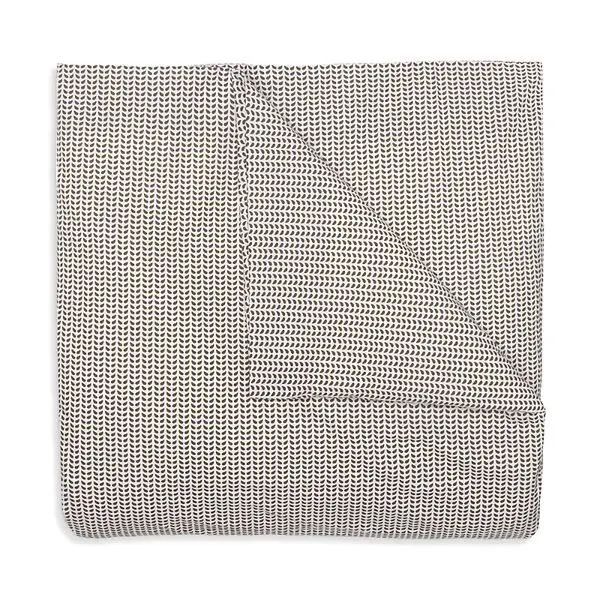 JOHN ROBSHAW Cinde Print Cotton Duvet Cover - Coffee