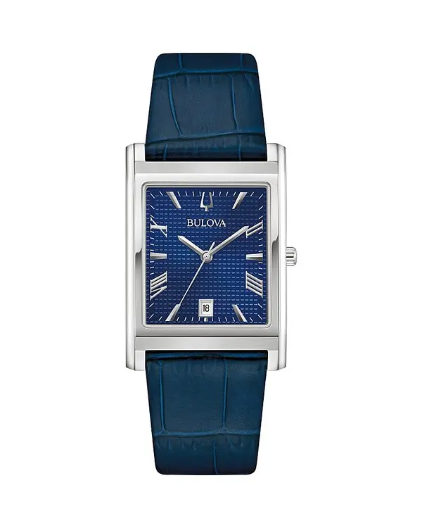 Bulova Classic Sutton Watch, 29mm X 41mm - Blue