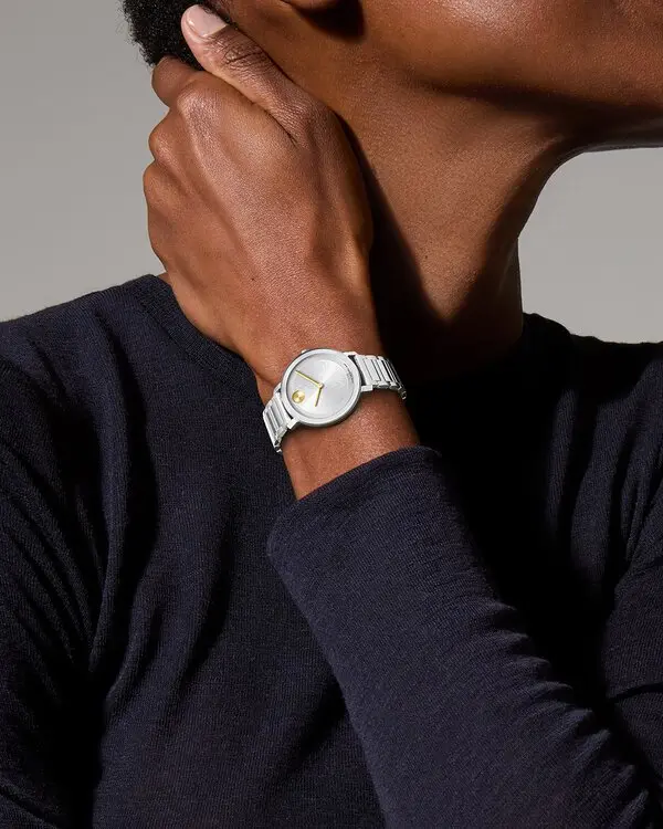 Movado Evolution 2.0 Watch, 34mm - Silver