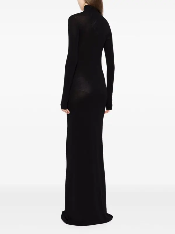Off-White Stamp Slick Maxi Dress