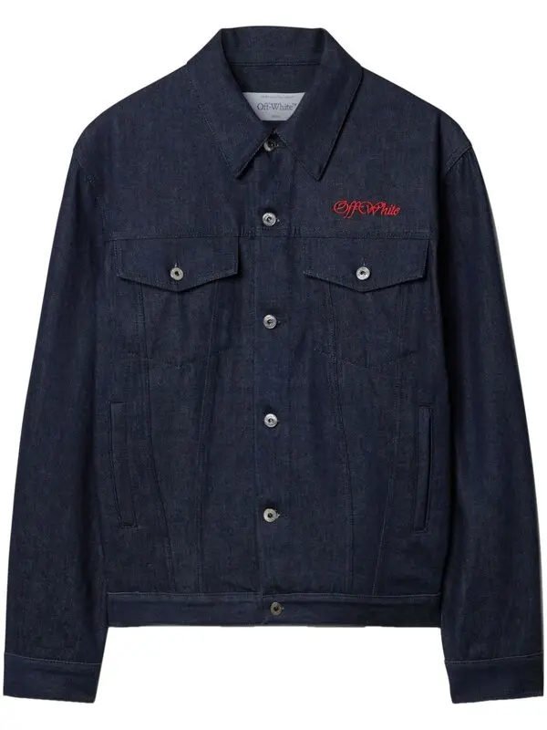 Off-White Script Skate Denim Jacket