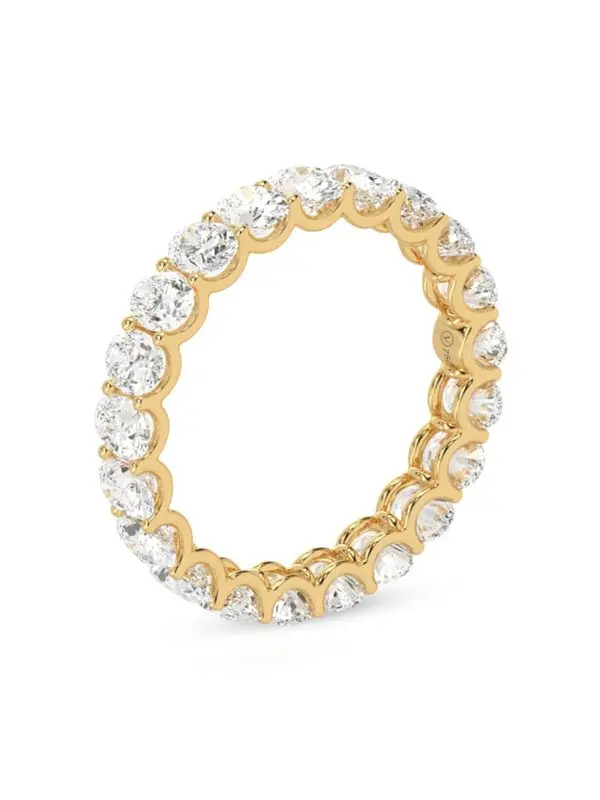 VEYNOU 18kt Recycled Yellow Diamond Eternity Ring - Gold