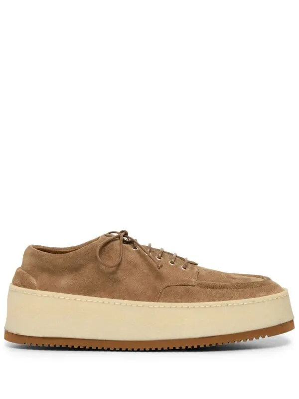 Marsèll Parapana Platform Derby Shoes - Brown