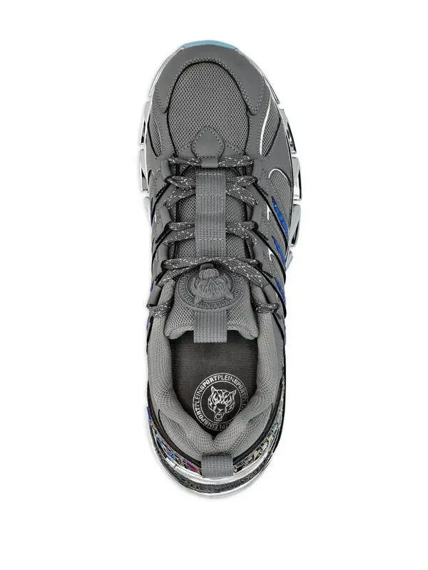 PLEIN SPORT Runner Sneakers - Grey
