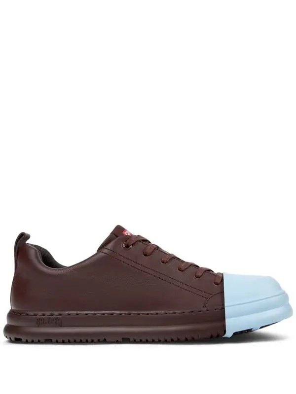 Camper Junction Runner Leather Sneakers - Red