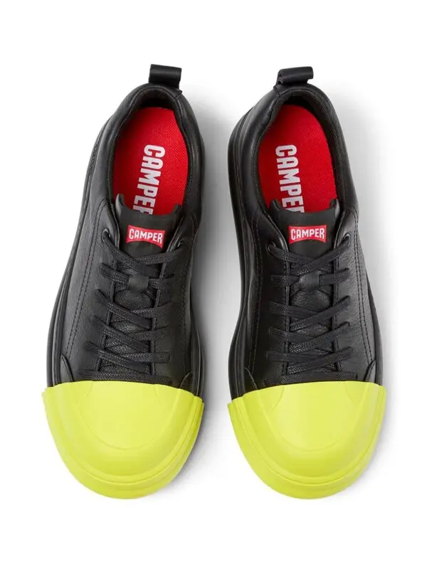 Camper Junction Runner Leather Sneakers - Black