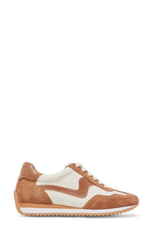 Dolce Vita Suede Sneakers - Pecan Nylon