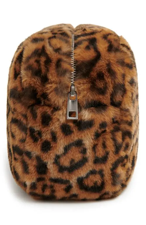 Apparis Jumbo Noor Print Pouch - Leopard