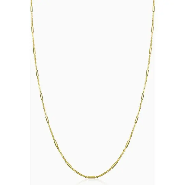 ORADINA 14k Vicenza Rolo Chain Necklace - Yellow Gold