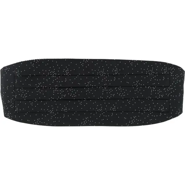 Trafalgar Mystere Metallic Cummerbund - Black