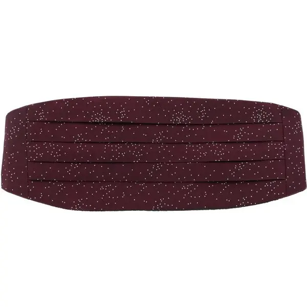 Trafalgar Mystere Metallic Cummerbund - Merlot