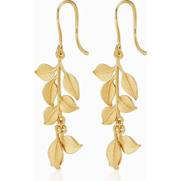 ORADINA 14k Drop Earrings - Yellow Gold