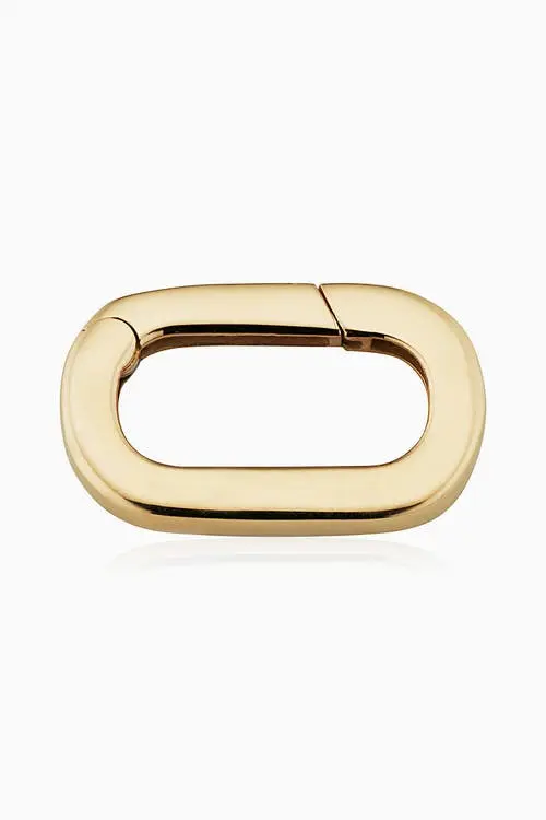 ORADINA 14k Oval Clasp - Yellow Gold