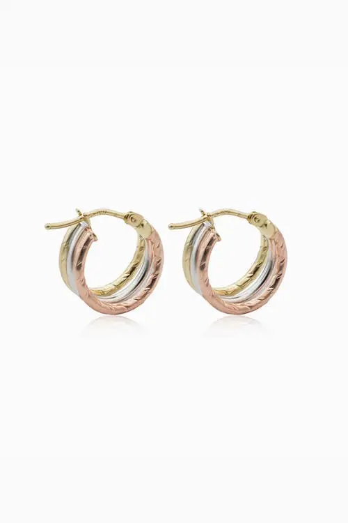 ORADINA Unity Mini Hoop Earrings