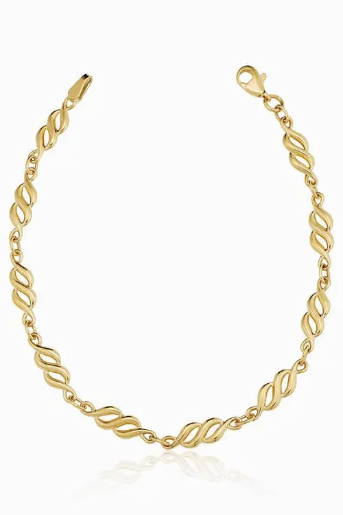 ORADINA 10k Revival Bracelet - Yellow Gold
