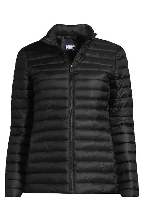 LANDS' END Thermoplume School Uniform Jacket - Black