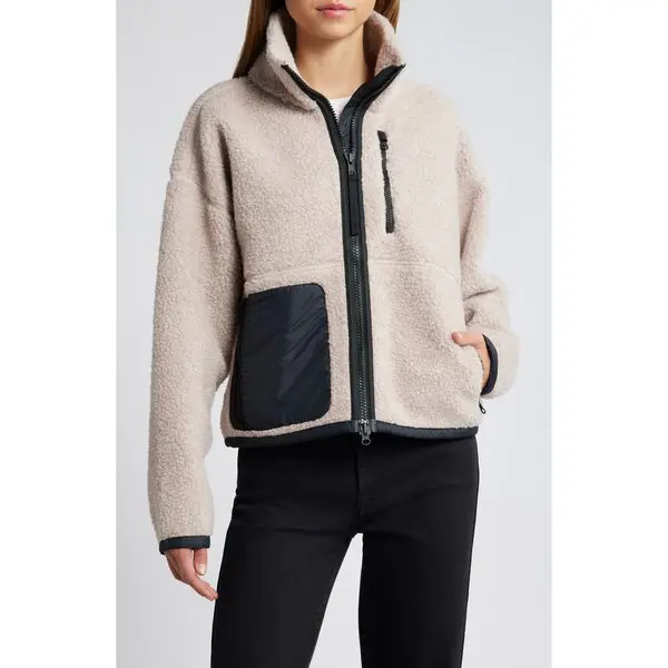 Canada Goose Simcoe Fleece Zip-up Jacket - Lucent Rose