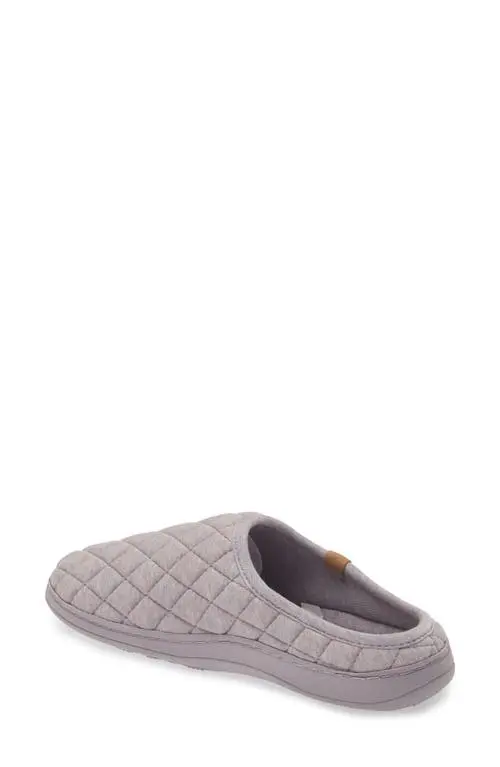 Acorn Lupine Quilted Slipper - Purple
