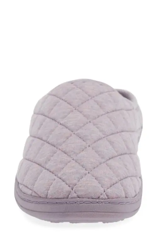 Acorn Lupine Quilted Slipper - Purple