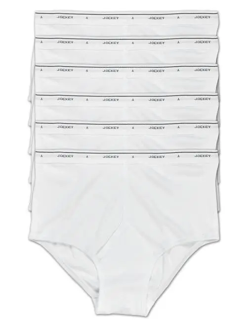 JOCKEY Classic Briefs 6pk - White