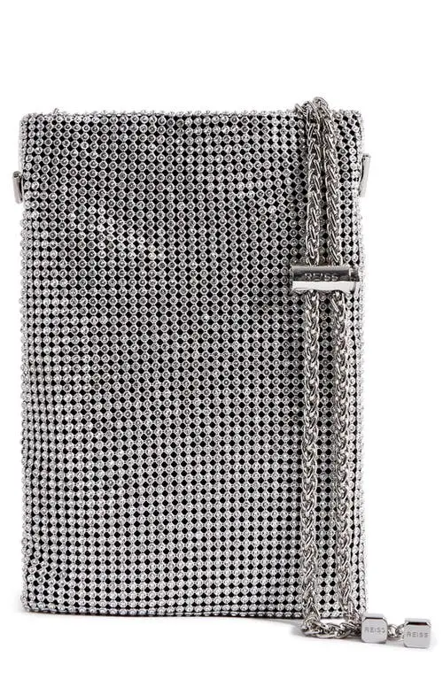 REISS Zuri Crystal Embellished Shoulder Bag