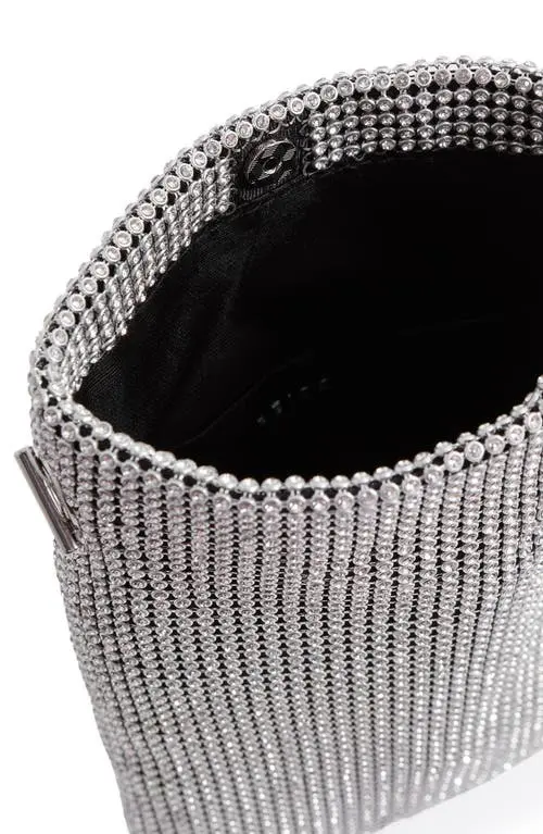 REISS Zuri Crystal Embellished Shoulder Bag