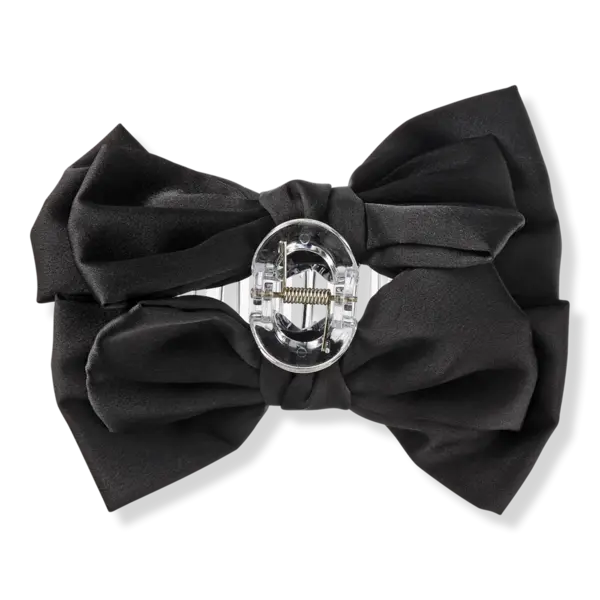 SCUNCI Satin Bow Claw Clip 9cm - One-color