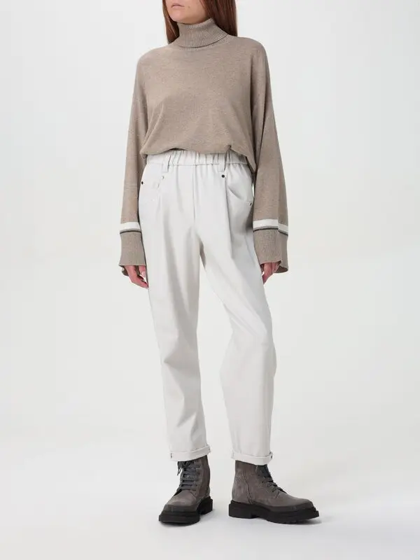 Brunello Cucinelli Tailored Trousers - Yellow Cream