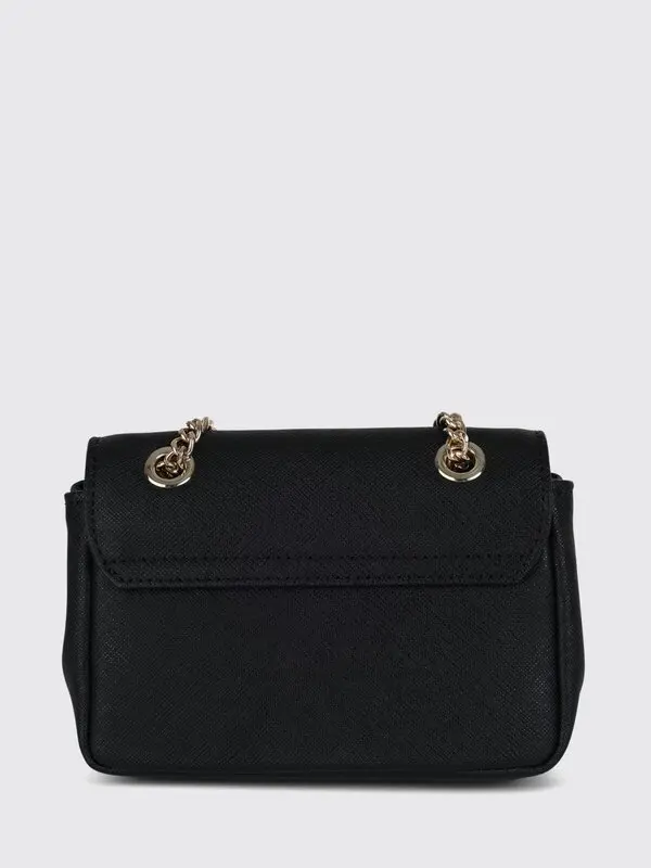 VIVIENNE WESTWOOD Victoria Saffiano Leather Mini Shoulder Bag With Orb Logo