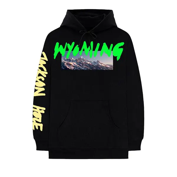 KANYE WEST Wyoming Pullover Hoodie - Black