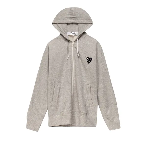 Play Comme Des Garcon Mini Logo Zip Up Hoodie