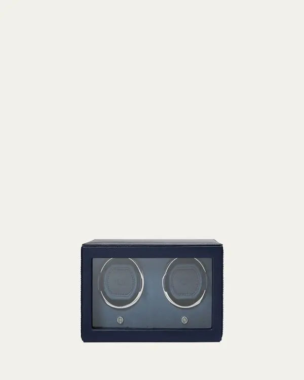 Wolf Cub Double Watch Winder - Navy